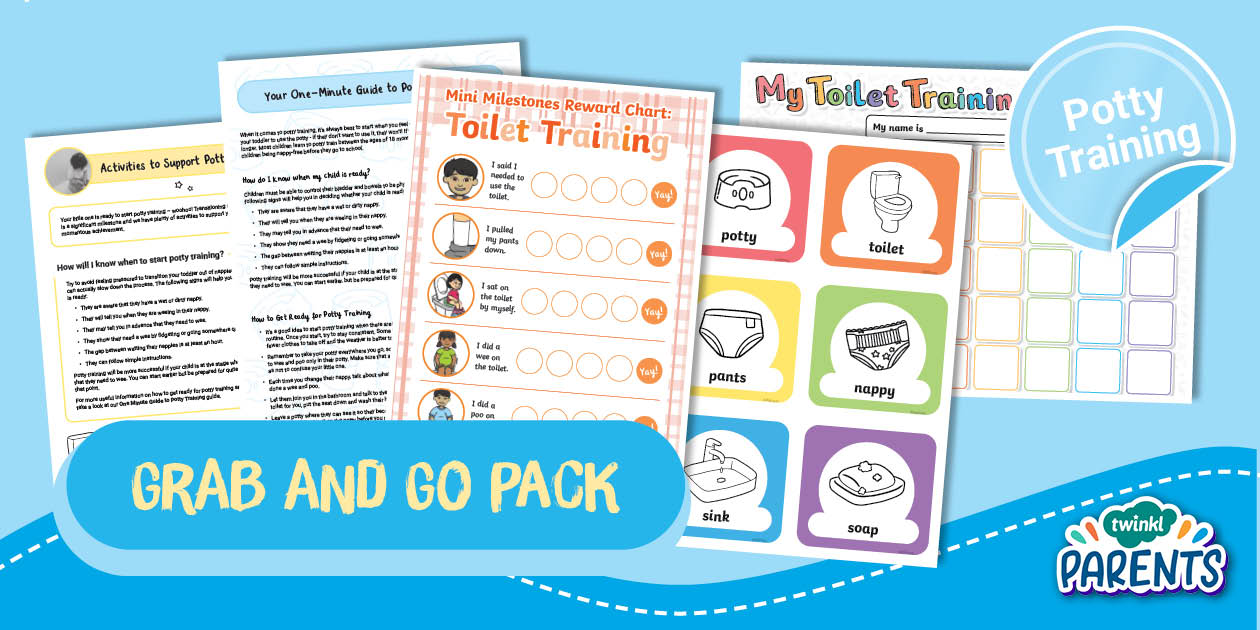 Grab and Go Pack – Potty Training