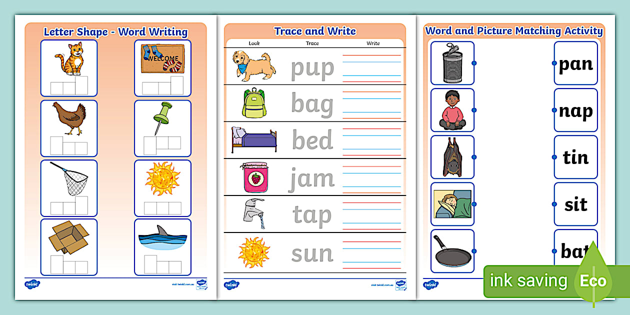 Kindergarten Word Study - Teaching Resources (teacher made)