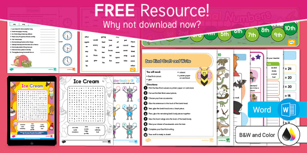 FREE First Grade Teaching Pack (teacher made) - Twinkl