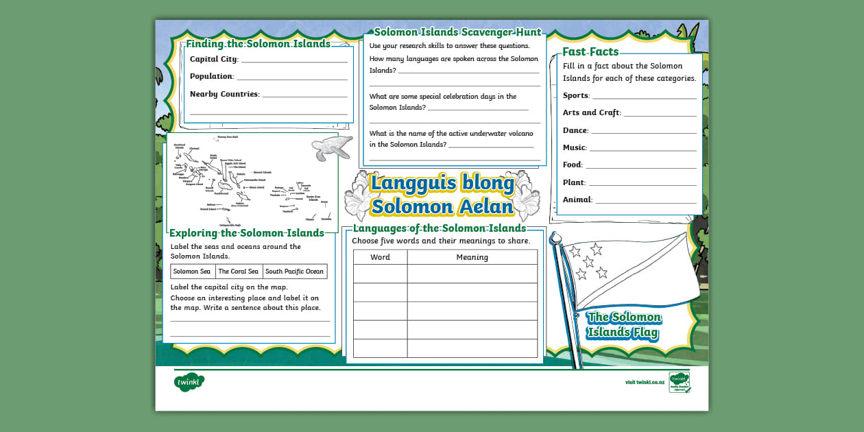 Halo Solomon Islands: Research Activity