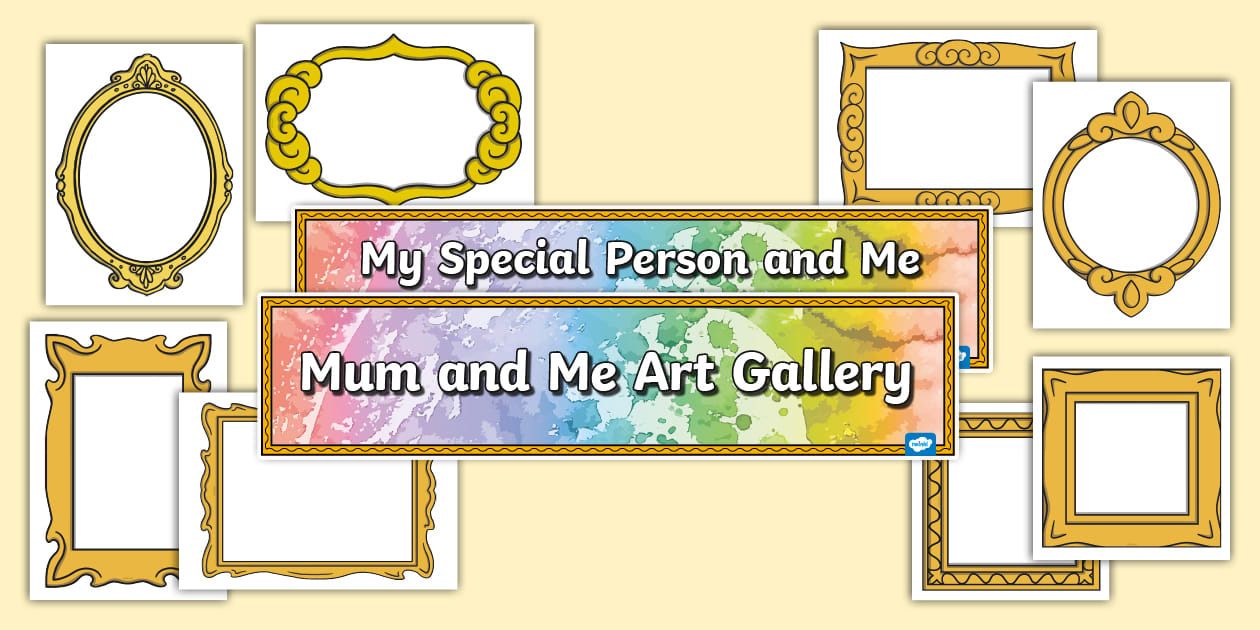 Mum and Me Art Gallery Resource Pack (teacher made) - Twinkl