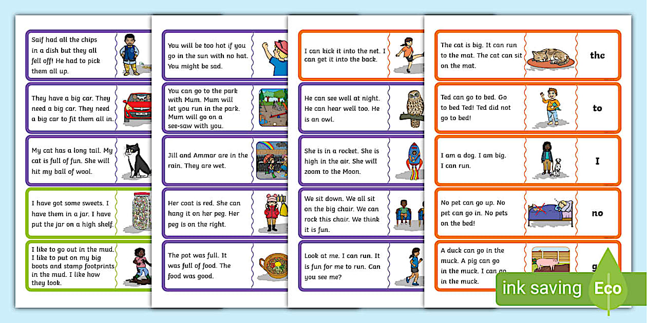 KS1 Spot the Tricky Word Activity Cards - Primary Resource