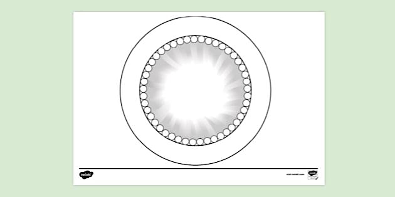 Plate Of Skittles And Water Colouring | Colouring Sheets