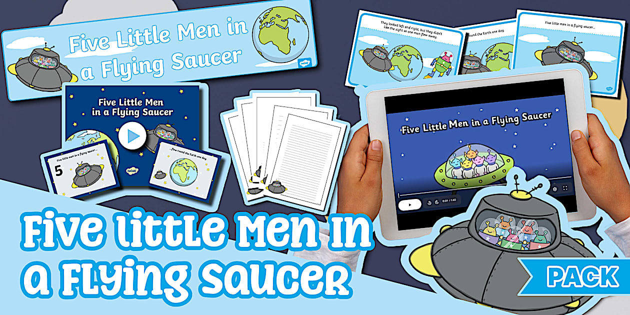 Five Little Men In a Flying Saucer Resource Pack