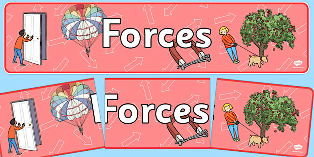 Forces Display Banner NZ (Teacher-Made) - Twinkl
