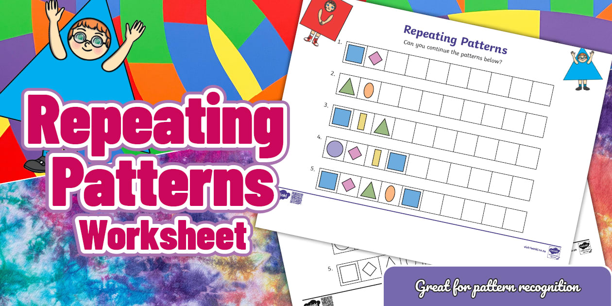 Repeating Patterns Worksheet
