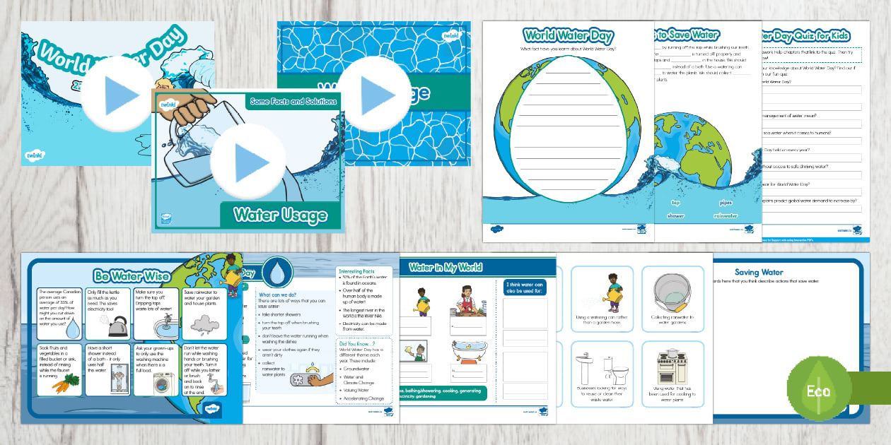 World Water Day Primary Activity Pack