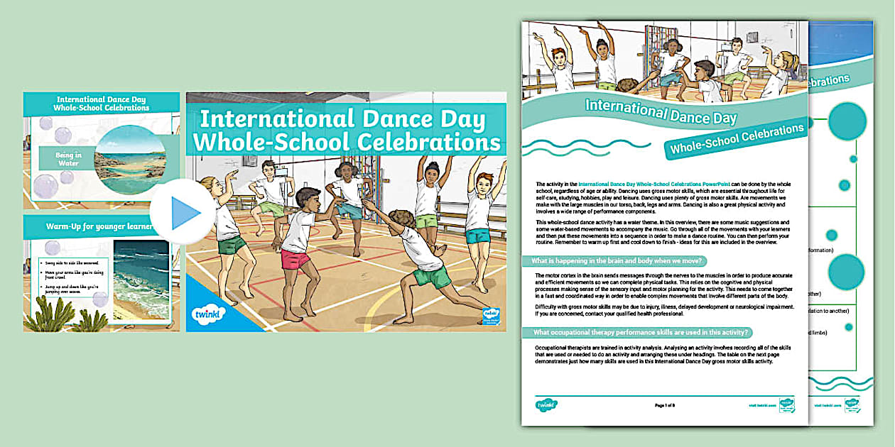 International Dance Day Whole-School Celebrations - Twinkl