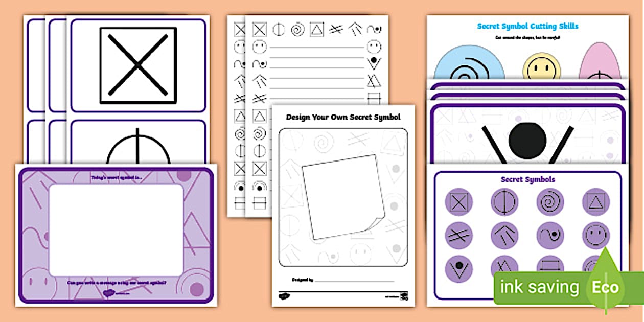 Secret Symbol Resource Pack (Teacher-Made) - Twinkl