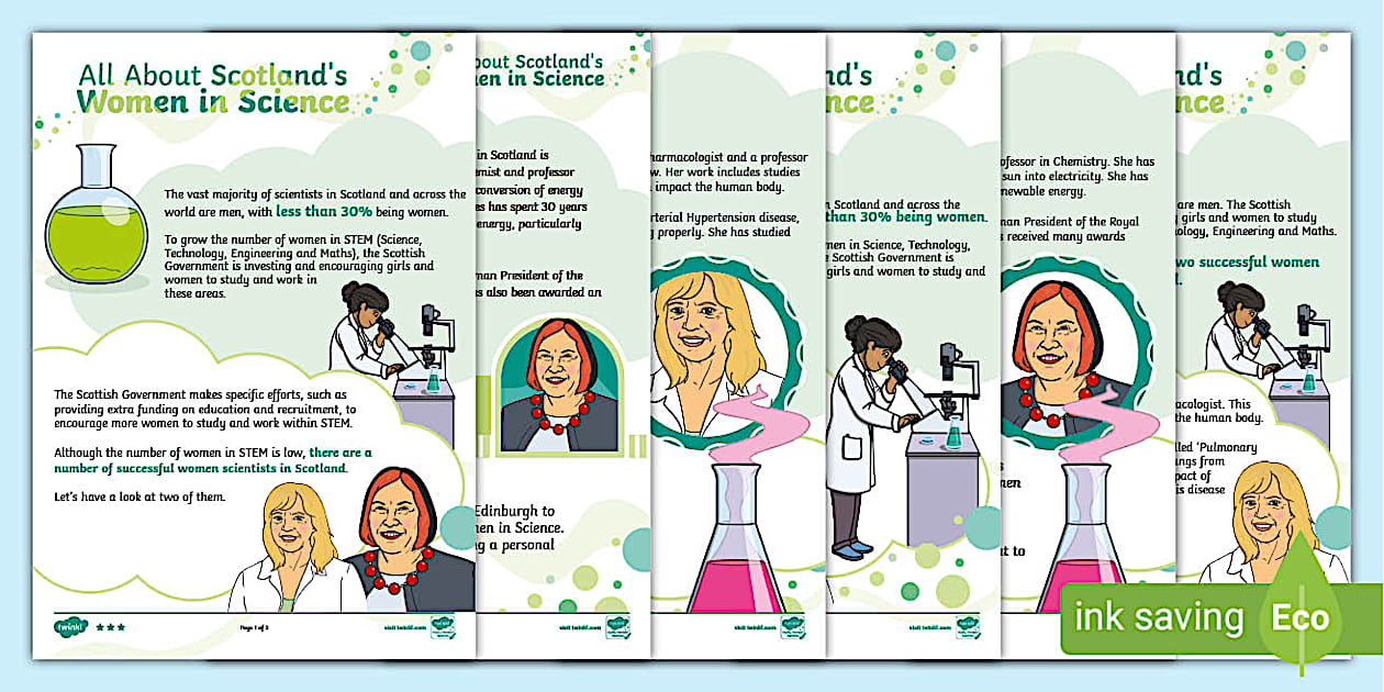 Women in Science Comprehension Activity | Twinkl Resources