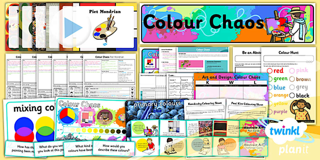 Painting Lessons | How To Paint | KS1 Art Colour Chaos Unit