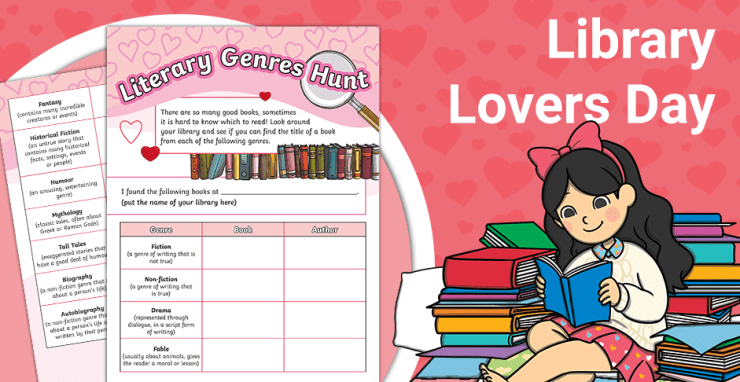 Library Lovers Day - Twinkl