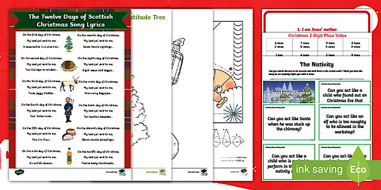 Christmas Activities for First Level Resource Pack - Twinkl