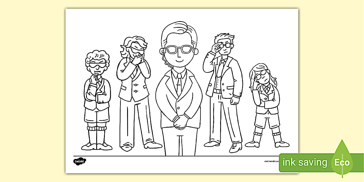 Secret Agent Training Colouring Page (teacher made) - Twinkl