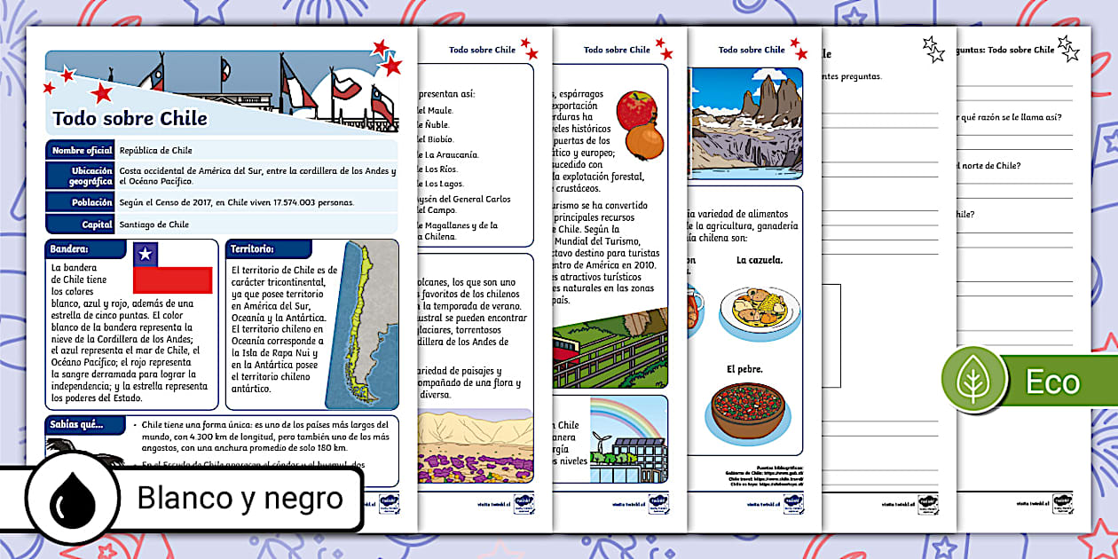 Guía de Trabajo: Todo sobre Chile