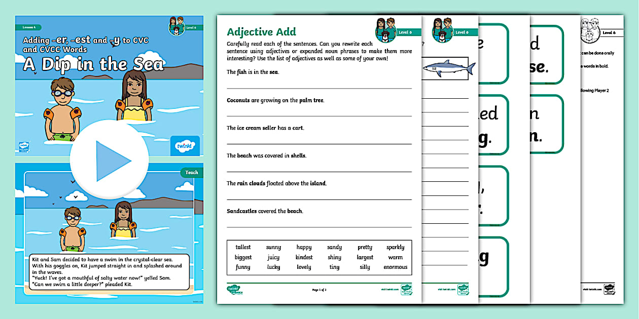 Level 6 Week 21 Lesson 4 - Twinkl