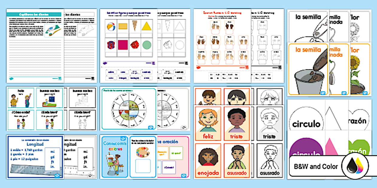 FREE Spanish Teaching Resources Taster Pack - Twinkl