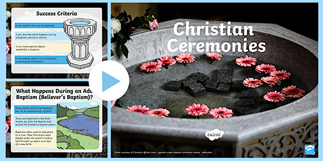 Christian Baptism Lesson Teaching Pack (teacher made)