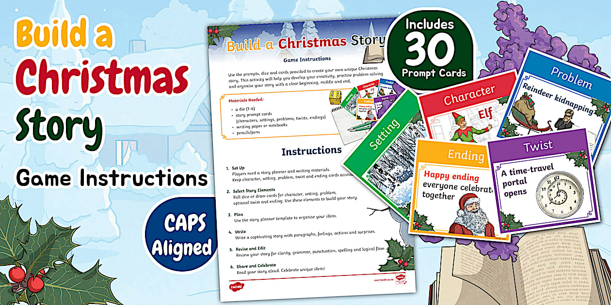 Build A Story Game - Twinkl South Africa