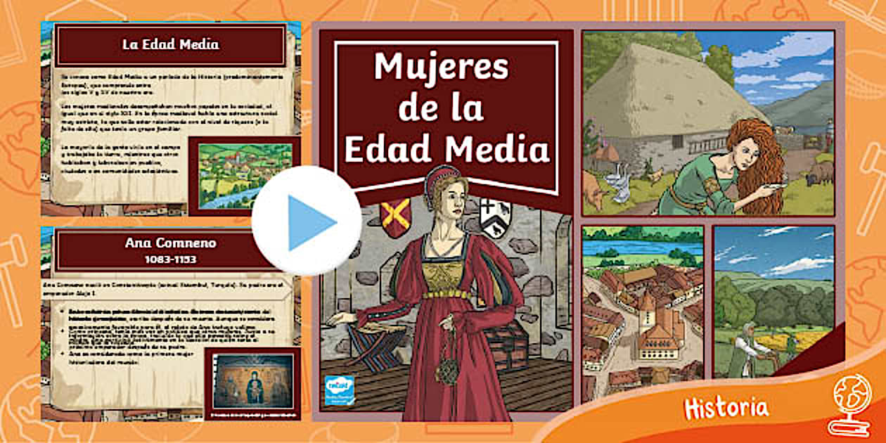 PowerPoint | Mujeres | Edad Media | Historia (Teacher-Made)
