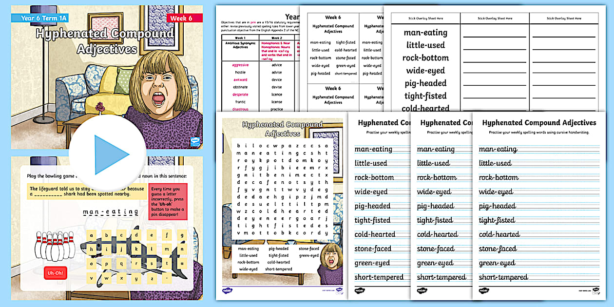 Year 6 Term 1A Week 6 Spelling Pack (teacher made) - Twinkl