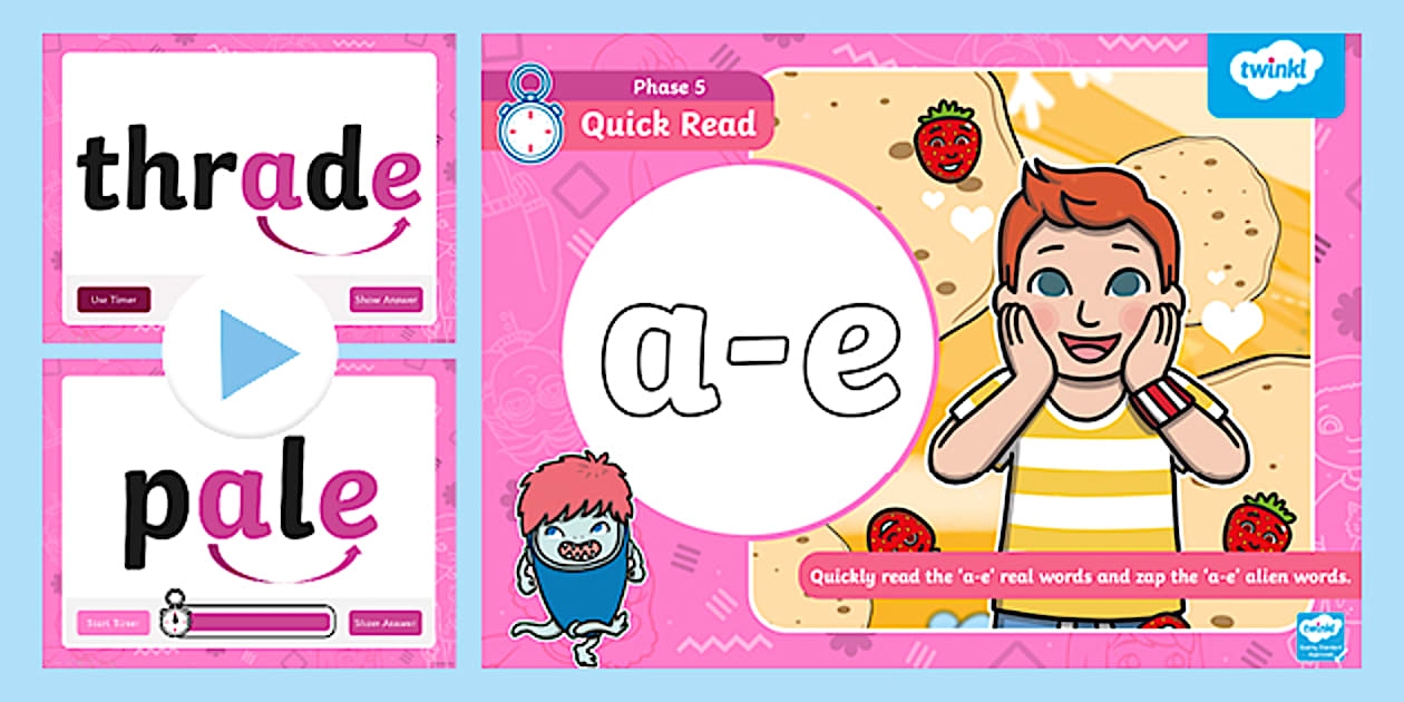 Split digraph PowerPoint. Brilliant for a whole class task