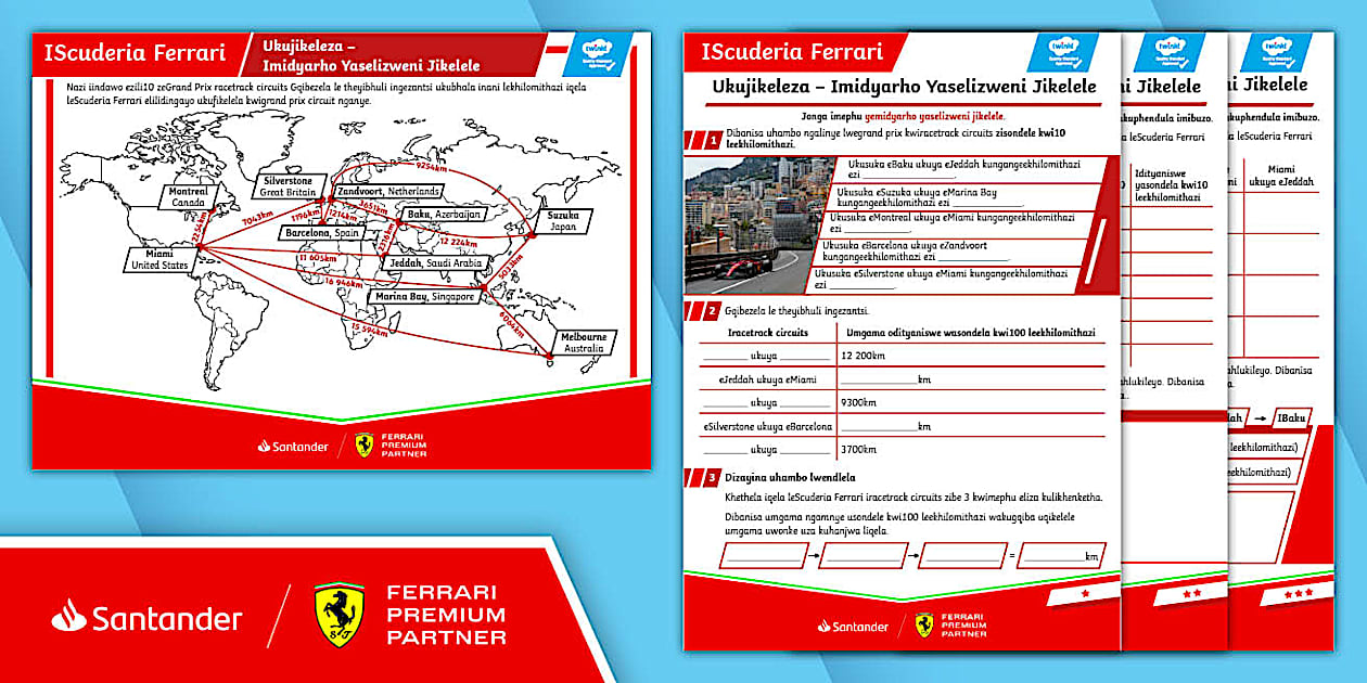 IScuderia Ferrari: Ukujikeleza – Imidyarho Yaselizweni Jikelele