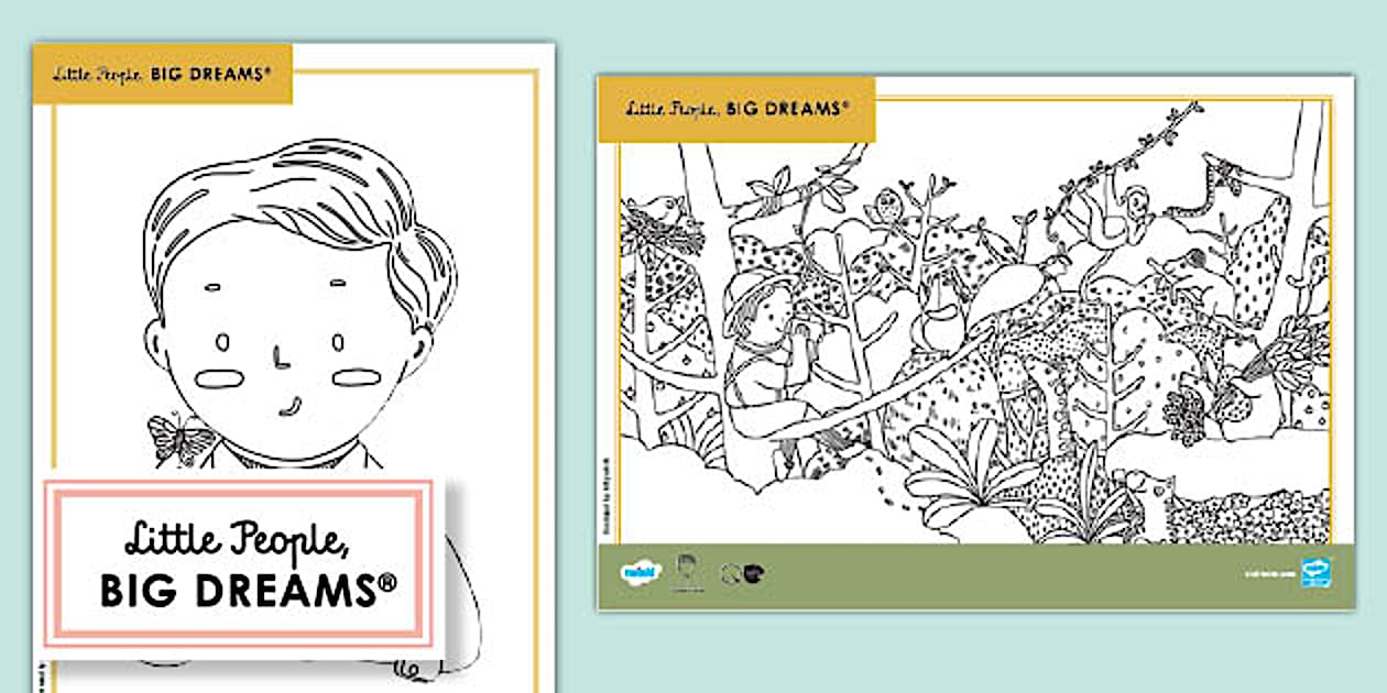 FREE! - David Attenborough Colouring Sheets | Lit in Colour