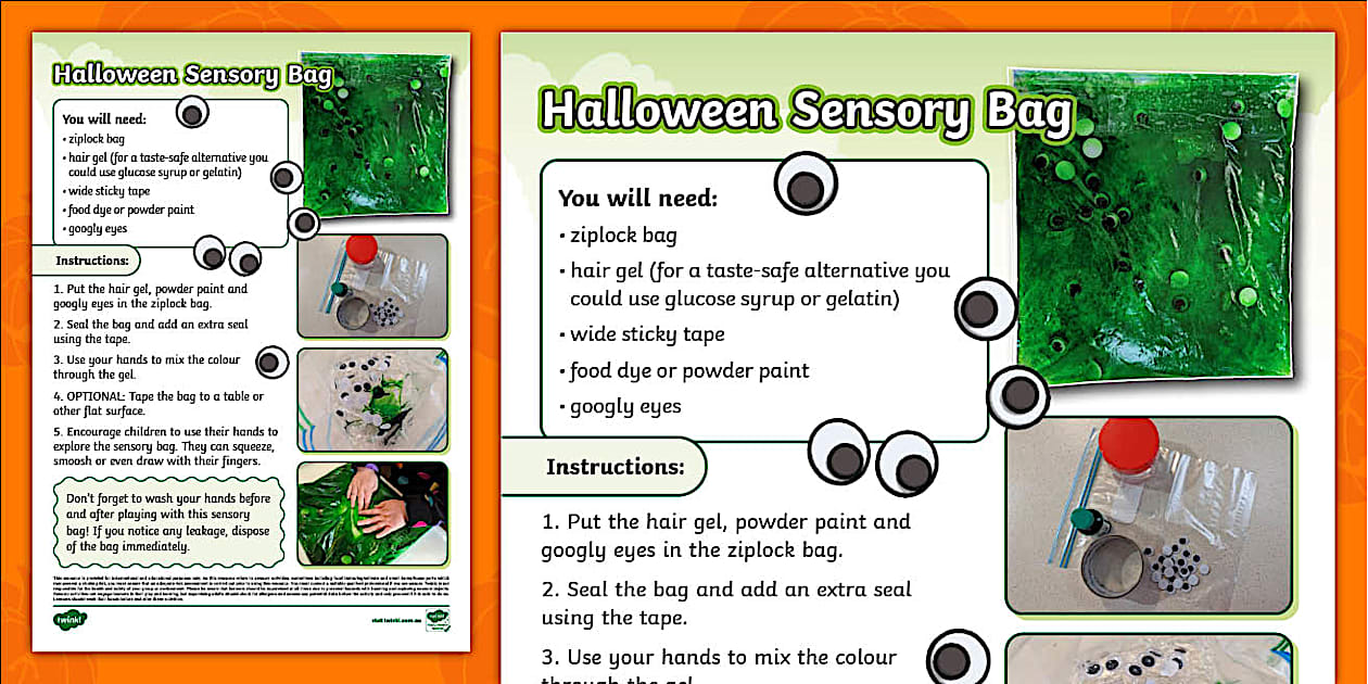 Halloween Sensory Bag