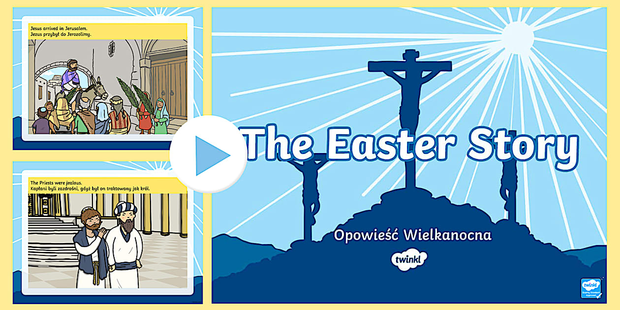 The Easter Story PowerPoint Polish Translation - Twinkl