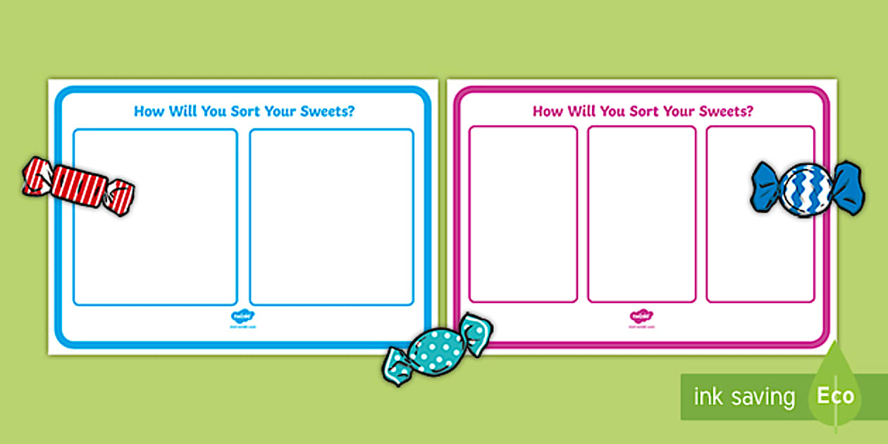 👉 Sweets Sorting into Groups Activity (Teacher-Made)
