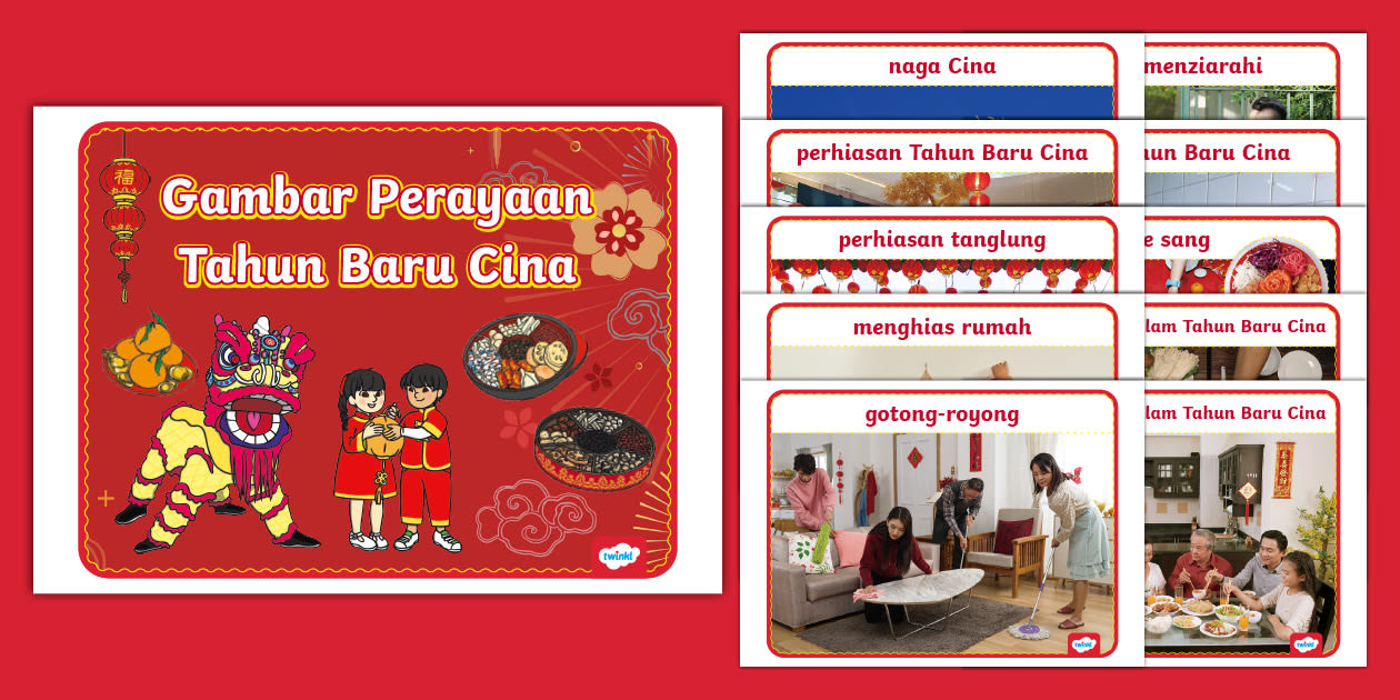 Gambar Perayaan Tahun Baru Cina (PDF) (teacher made)