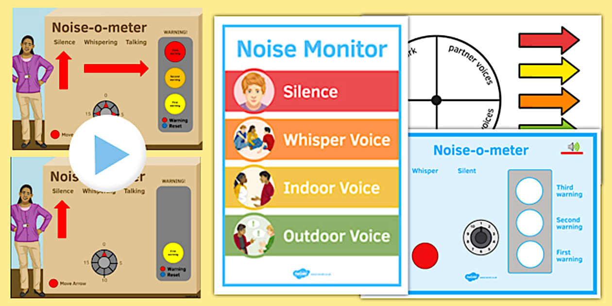 Noise Management Resource Pack (Teacher-Made) - Twinkl