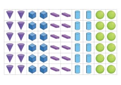 3D Shape Patterns - (teacher made)