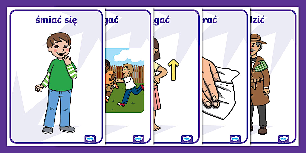 Czasowniki z głoską ś | Logopedia | Plakaty - Twinkl