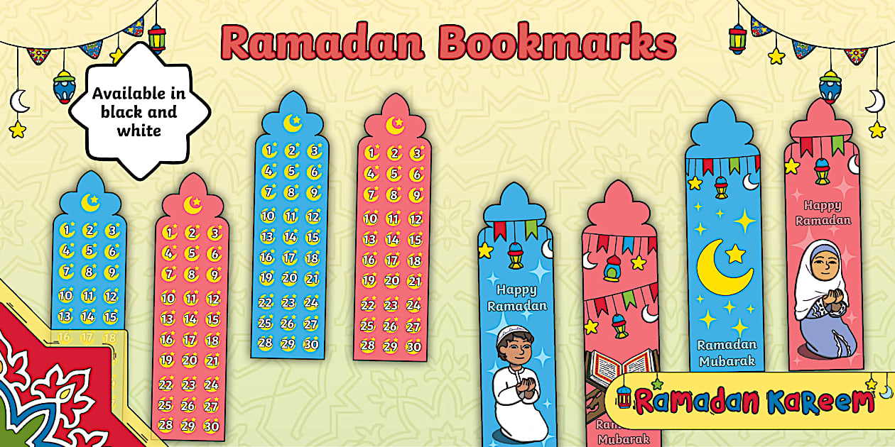 Ramadan Bookmarks