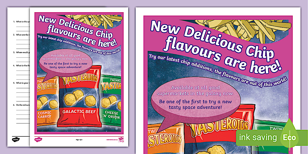 Advertising Comprehension | Years 3 and 4 Visual Literacy