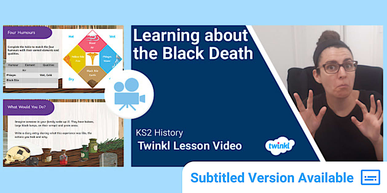 KS2 (Ages 7-11) History: The Black Death Video Lesson