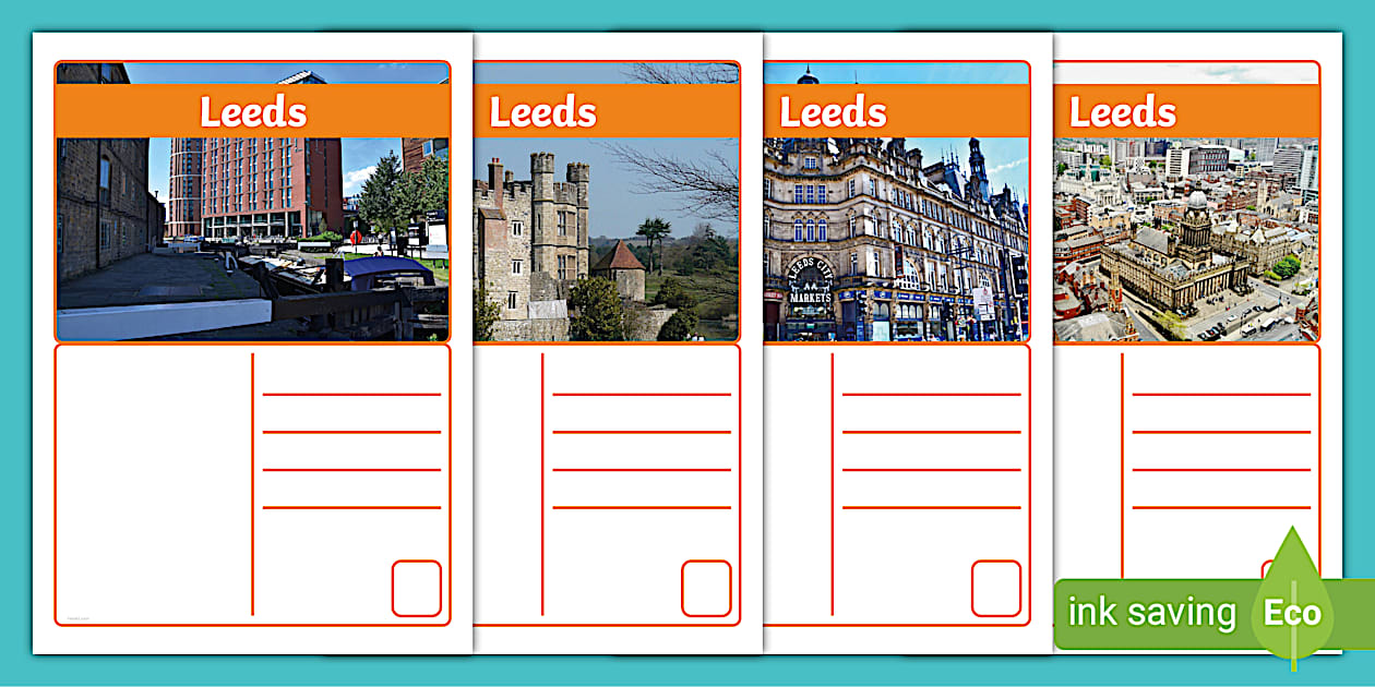 Leeds Postcards (Hecho por educadores) - Twinkl