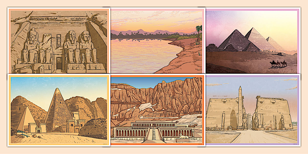 Ancient Egypt Placemats (teacher made) - Twinkl