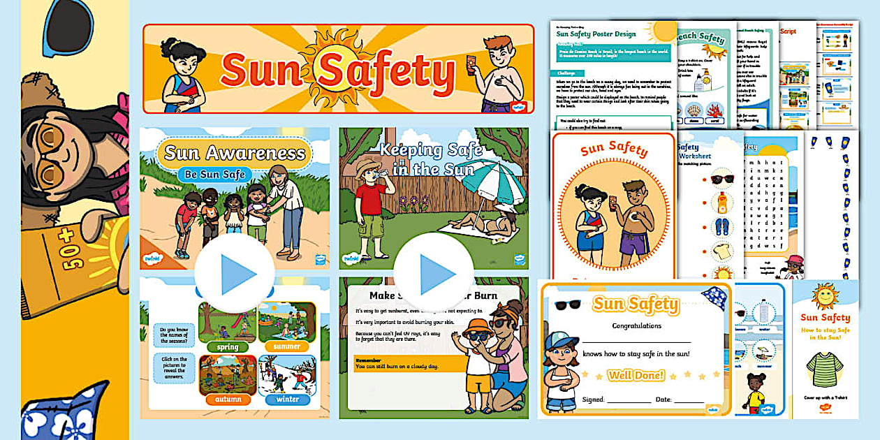 Sun Awareness Week Resource Pack (teacher made) - Twinkl