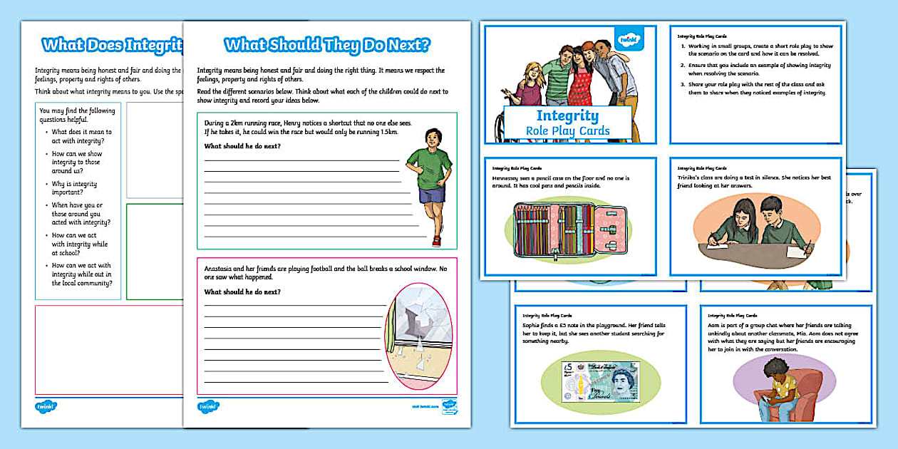 Integrity KS2 Activity Pack (teacher made) - Twinkl