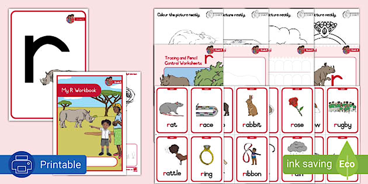 Grade R Phonics Pack R (Teacher-Made) - Twinkl