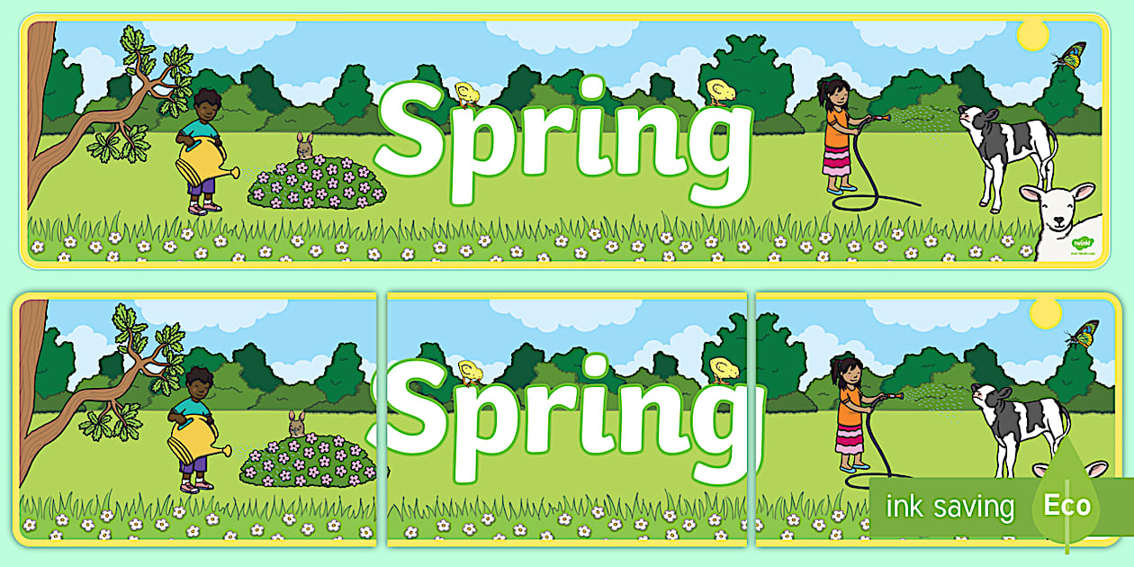 Spring Banner | Classroom Resources | Twinkl (teacher made)