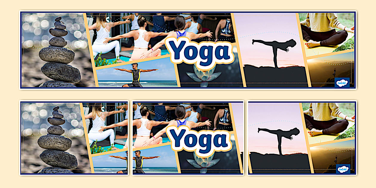 Yoga Photo Display Banner
