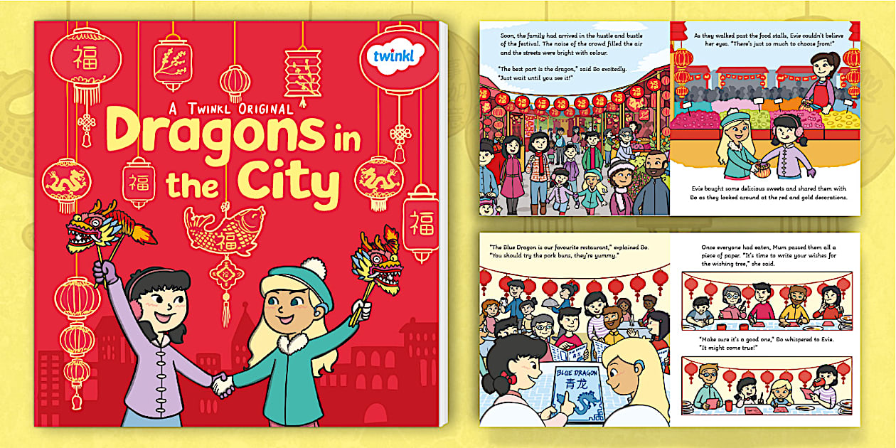 Dragons in the City | eBook | Twinkl (teacher made) - Twinkl
