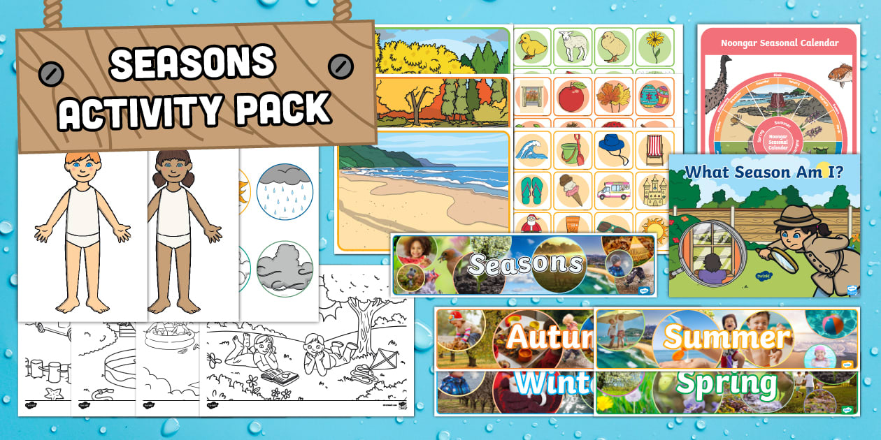 Seasons Activity Pack for Early Years