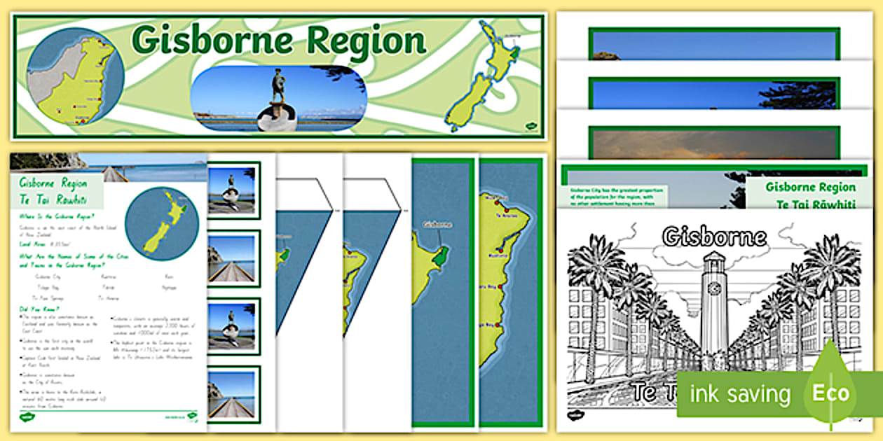 Regions of New Zealand - Gisborne