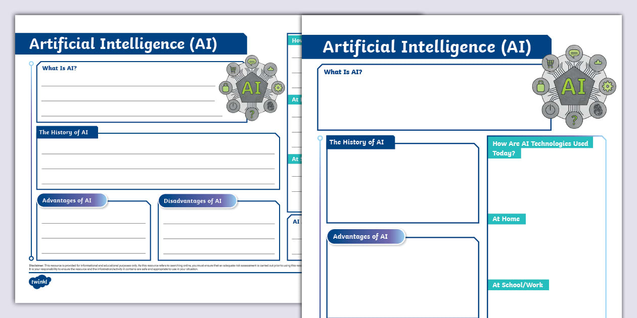 Artificial Intelligence (AI) Create Your Own Fact File - KS2