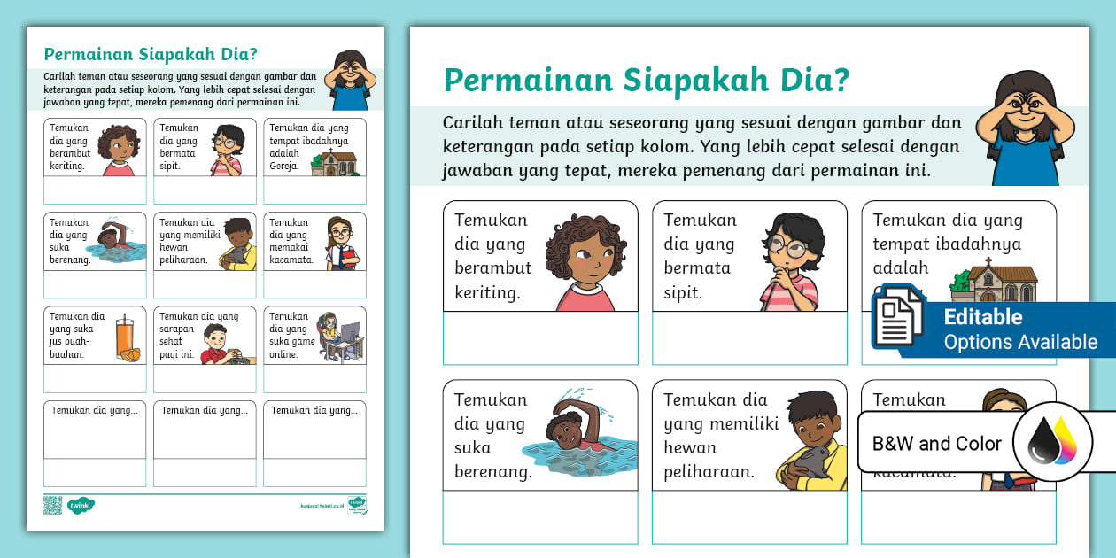 Game Bingo Seru Menghargai Perbedaan